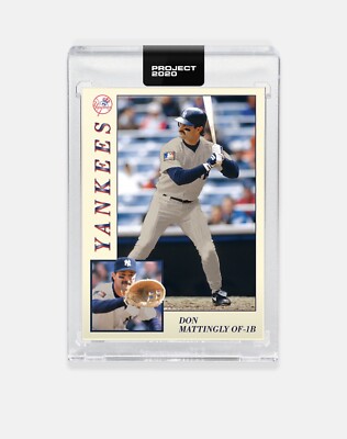 Topps PROJECT 2020 Card 139 - 1984 Don Mattingly by Oldmanalan | eBay