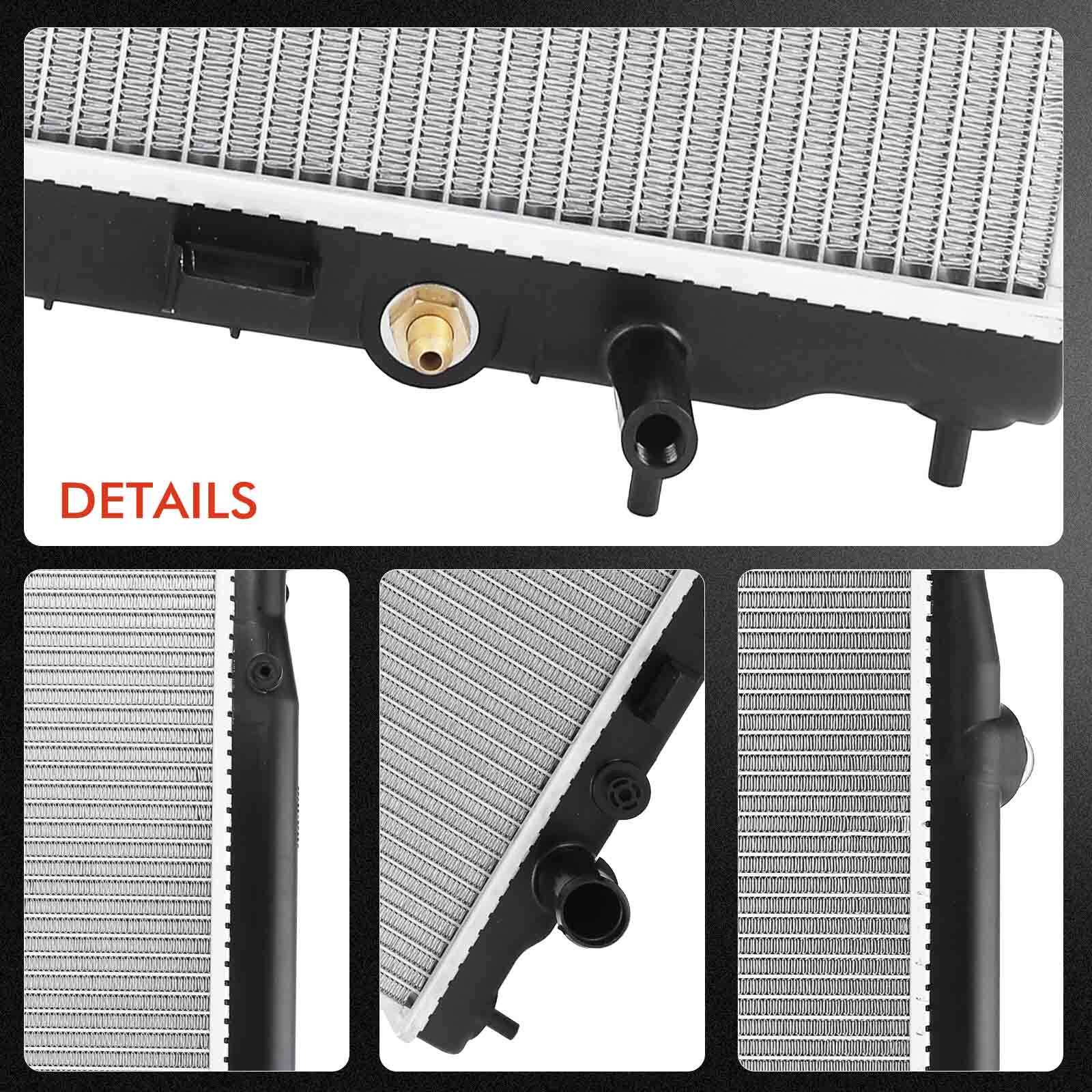 Radiator w/ Trans Oil Cooler for INFINITI Q50 2016-2022 Q60 V6 3.0L ...
