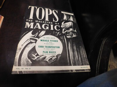 The Tops Magazine Of Magic For Magicians 1951 February | eBay