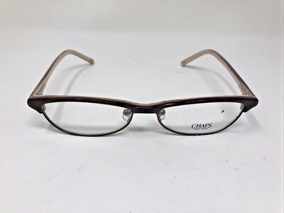 CHAPS CP 3027 535 52-15-135 BROWN FLEX HINGE EYEGLASSES FRAME 4375 | eBay