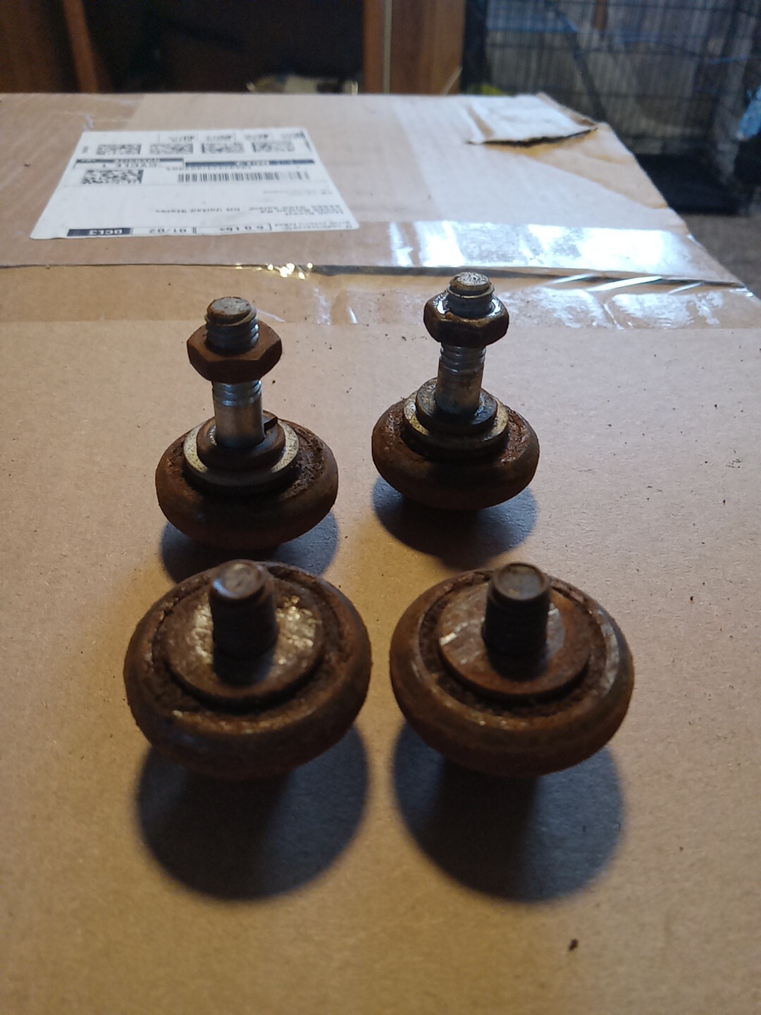 10" Craftsman Radial Arm Saw Carriage Bearings / Eccentric Screws. Set ...