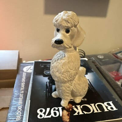 vintage plastic poodle bank | eBay