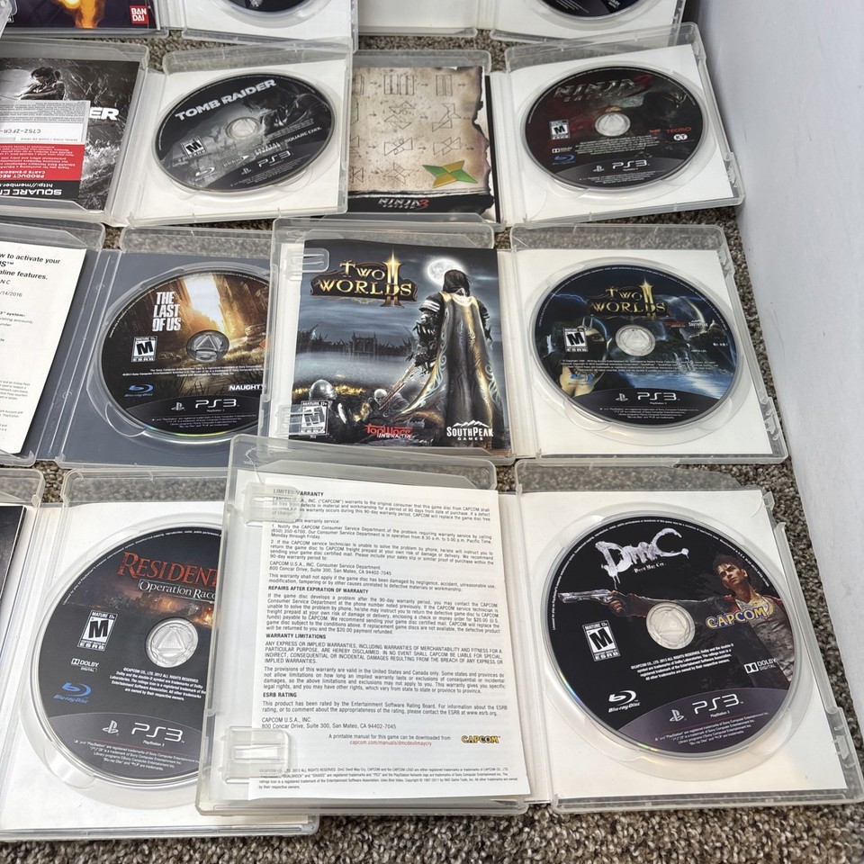 Lot of 13 PS3 Games PlayStation 3 CIB Tested Classics | eBay