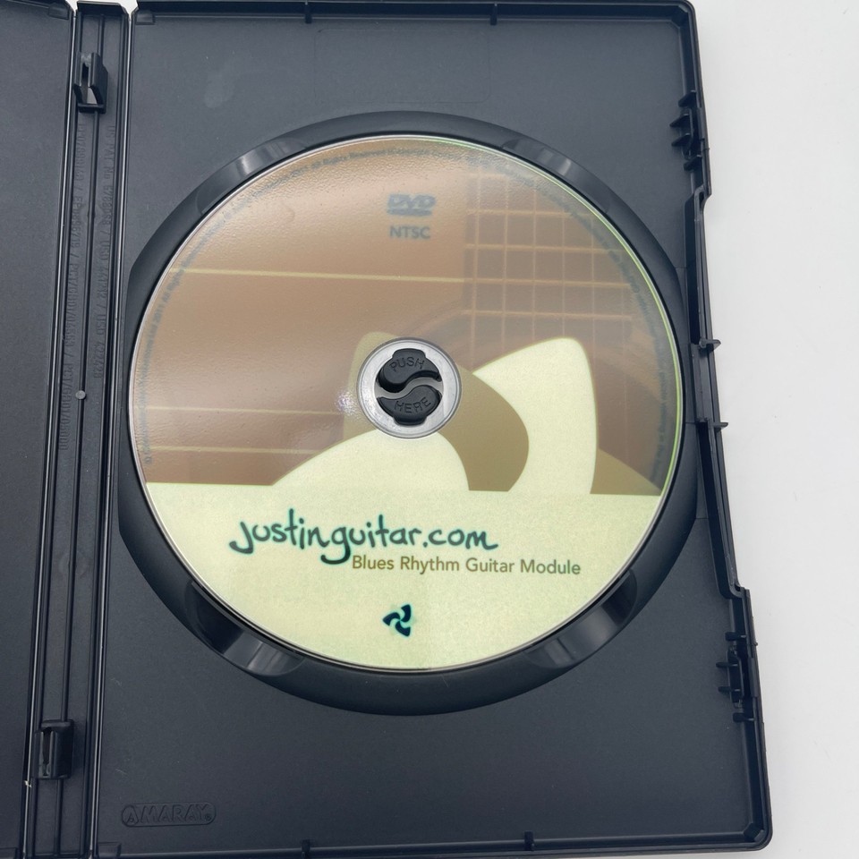 Justinguitar Blues Rhythm Guitar Module - DVD Justin Sandercoe On Guitar | eBay
