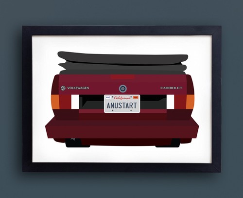 Arrested Development poster - ANUSTART - Tobias funke license plate ...