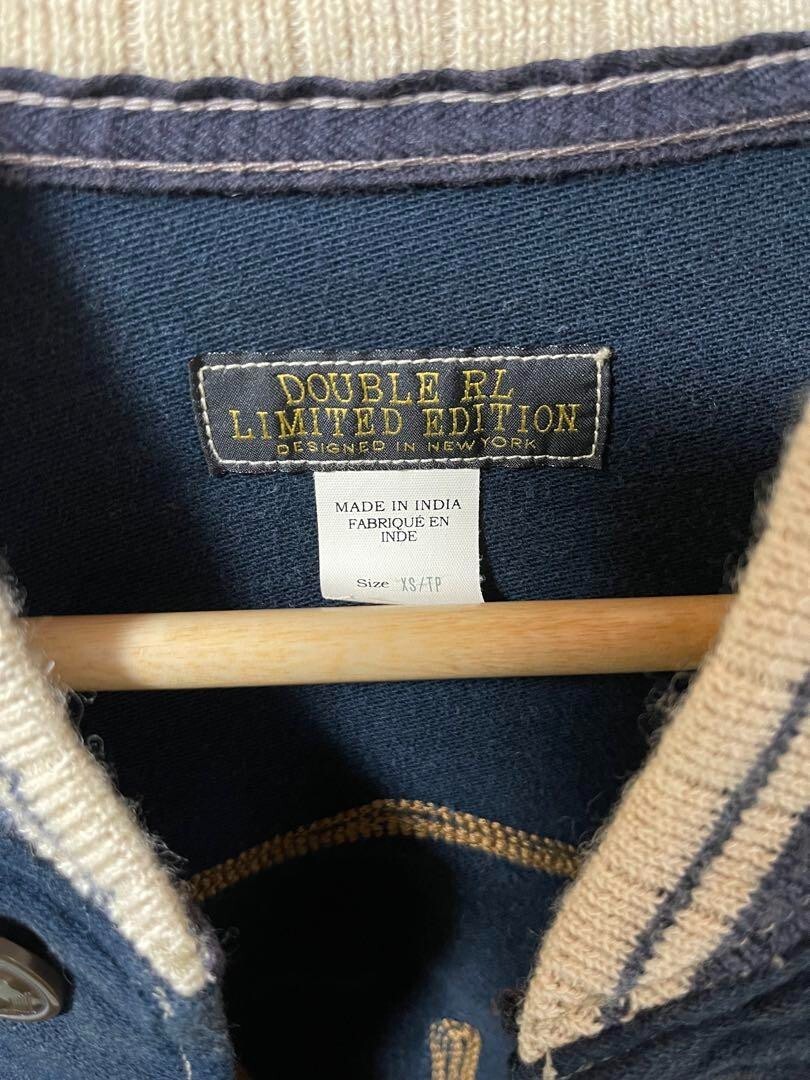 RRL Double RL Jacket Blouson Logo Embroidery Men's Si… - Gem