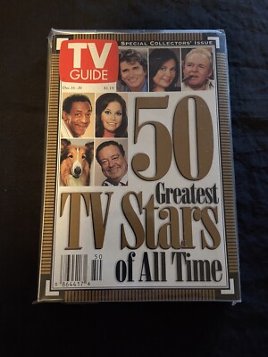 TV GUIDE December 14-20 1996 The 50 Greatest TV Stars of All Time | eBay