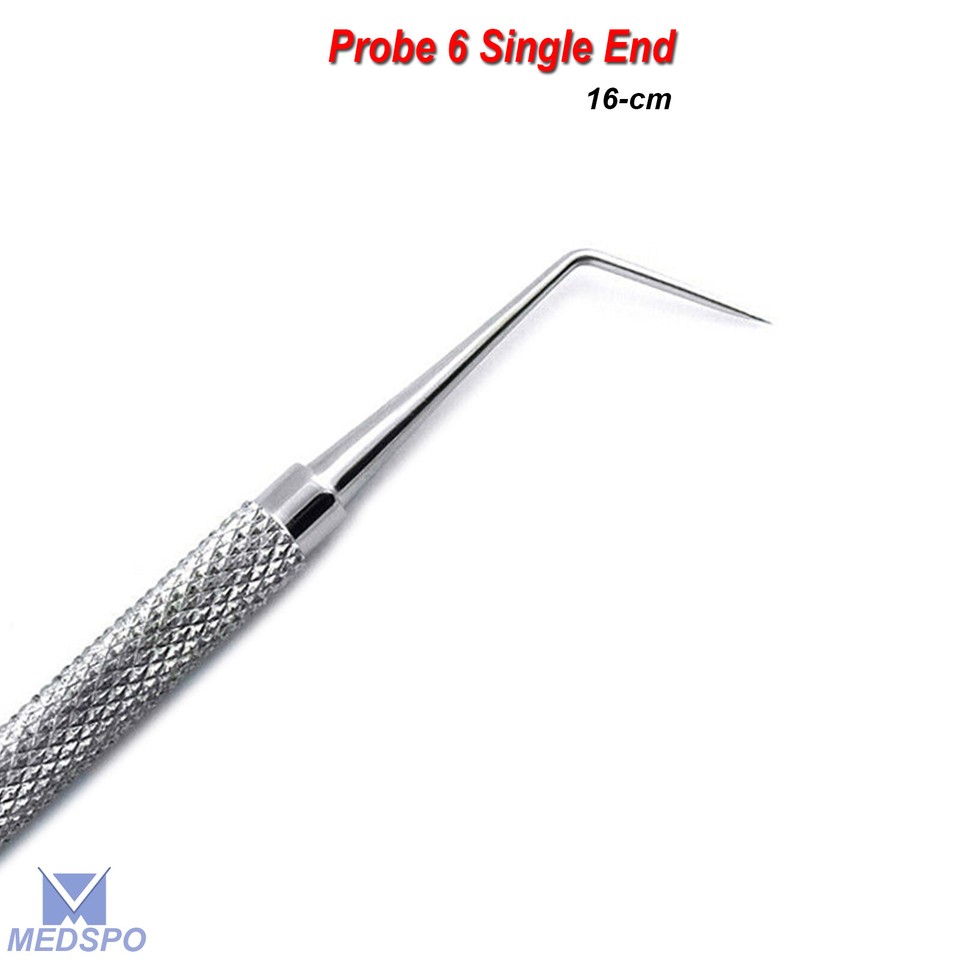 Dental Hygienist Probe 6 Single End Diagnostic Periodontics Dentist ...