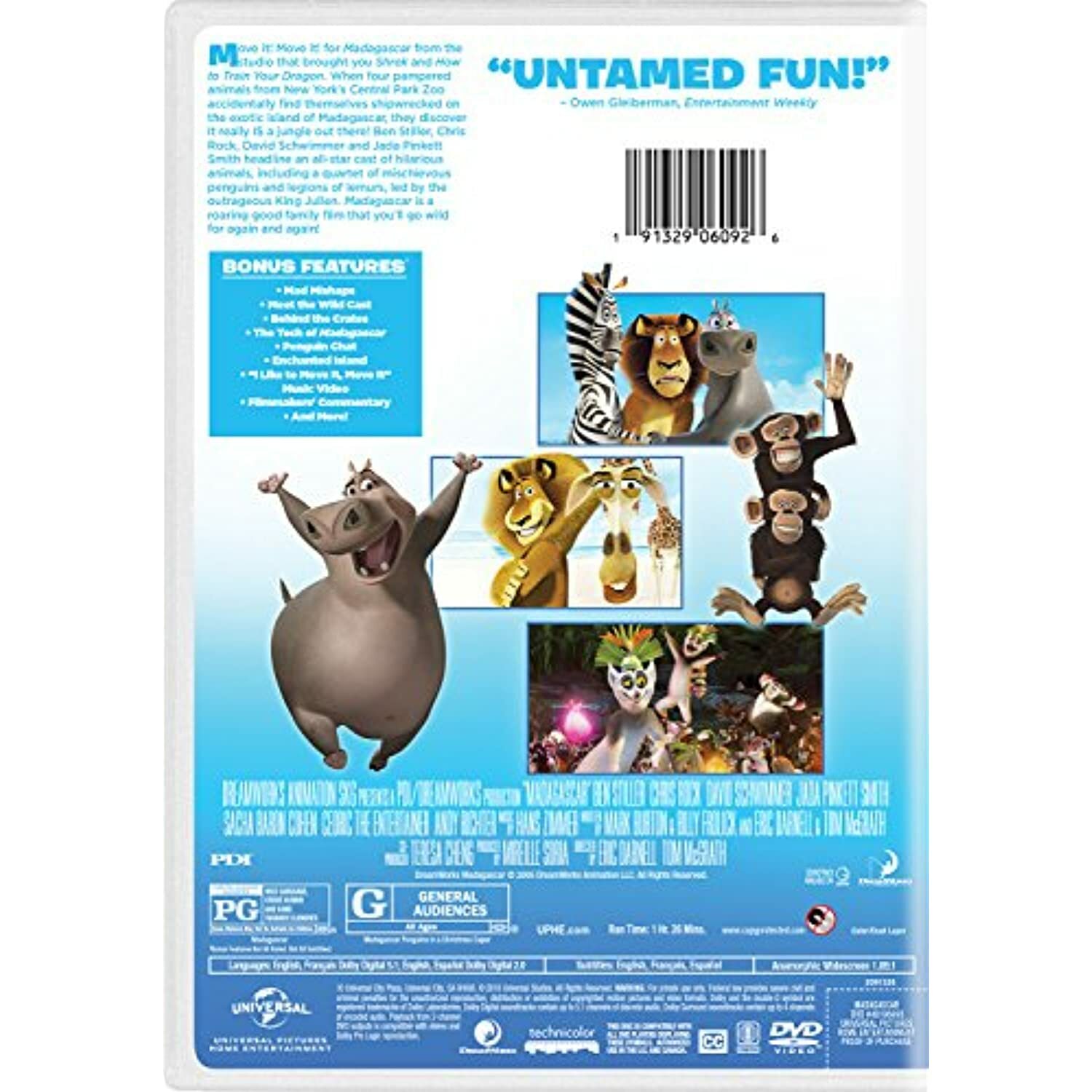 Madagascar (DVD, 2005) for sale online | eBay