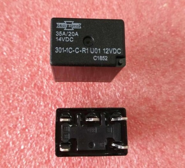 Song Chuan 35A 12V Automotive Relay (301-1C-C-R1-U01-12VDC) for sale ...