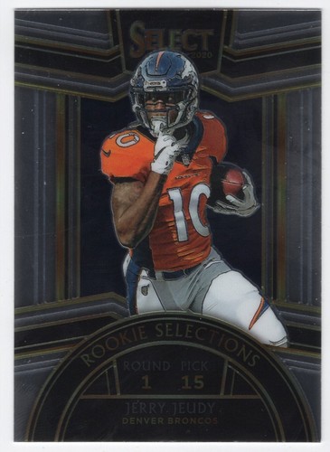 JERRY JEUDY 2020 Panini Select ROOKIE SELECTIONS Insert RC #RS-6 ...