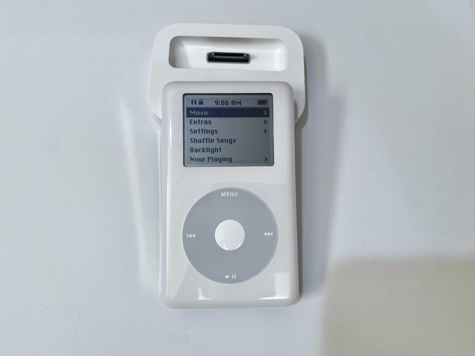 Apple iPod classic 4th Generation White 40 GB A1059 - Good Condition ...