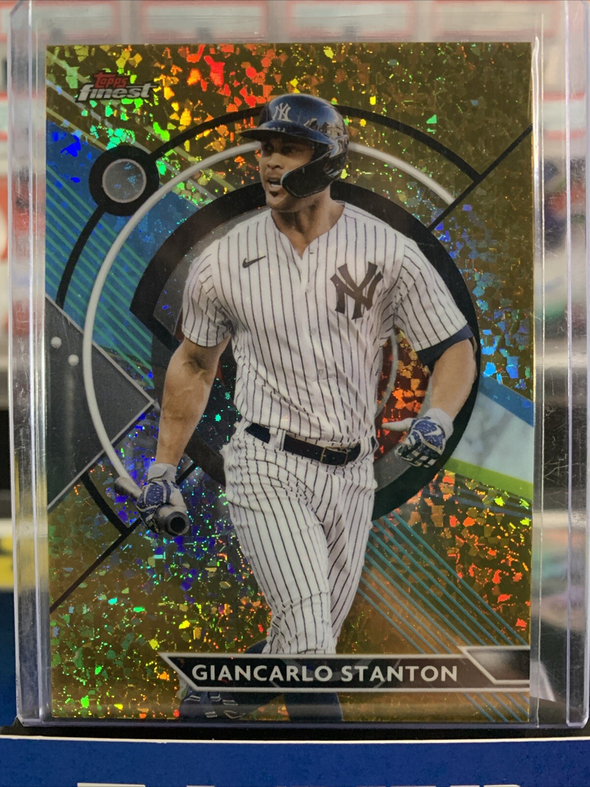 2023 Topps Finest Giancarlo Stanton Gold Mini Diamond /50 | eBay