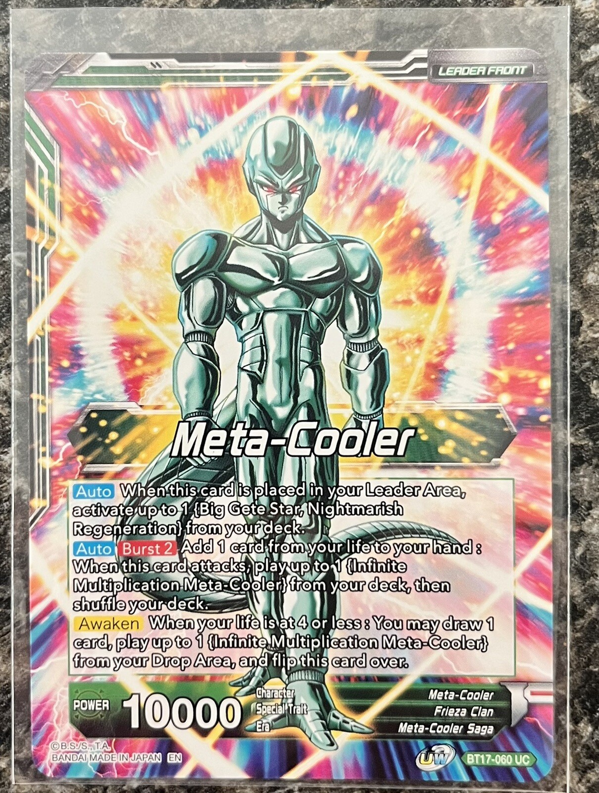 Meta-Cooler Meta-Cooler Core, Unlimited Power BT17-060 Foil Realm DBS ...