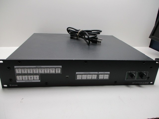 Extron DTP Crosspoint 84 8x4 Scaling Presentation Matrix Switchers ...