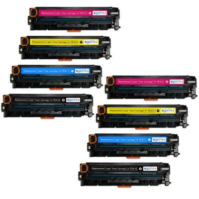 8 Laser Toner Cartridges (Set) for HP LaserJet Pro 300 Color M351a ...
