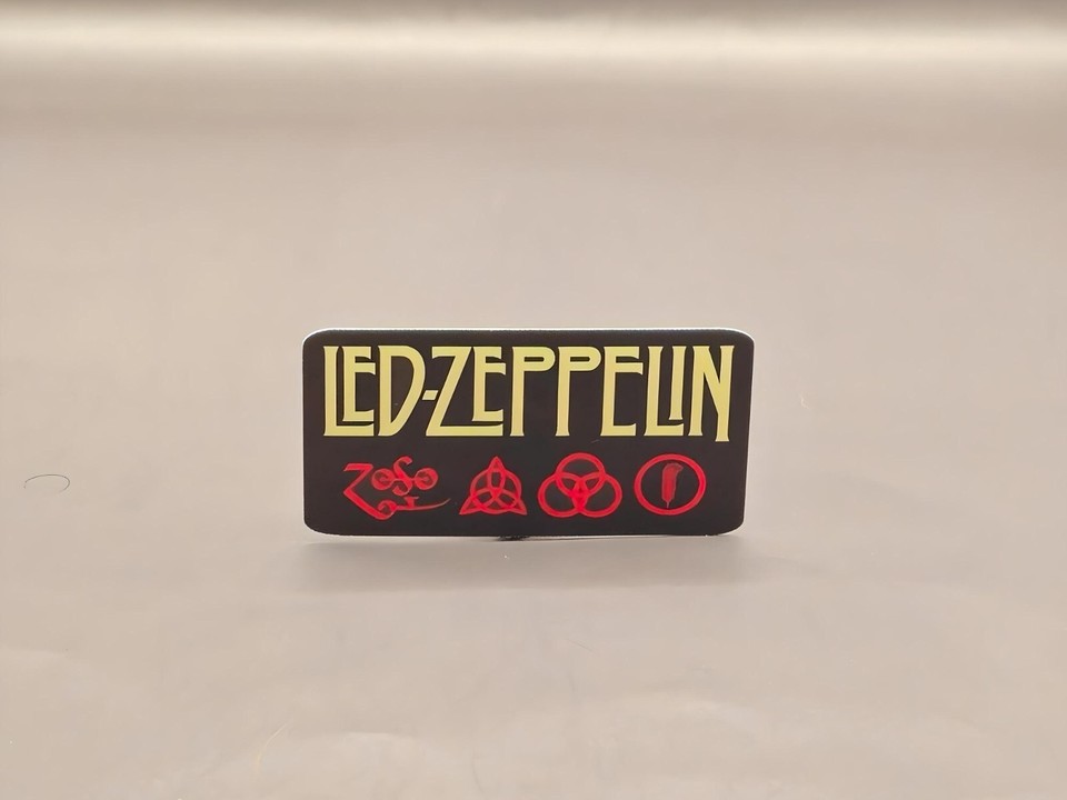Led Zeppelin Stickers Jimmy Page Decals Angel Icarus Zoso Rock Music ...