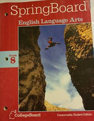 SpringBoard English Language Arts Grade 8 - Paperback - ACCEPTABLE | eBay