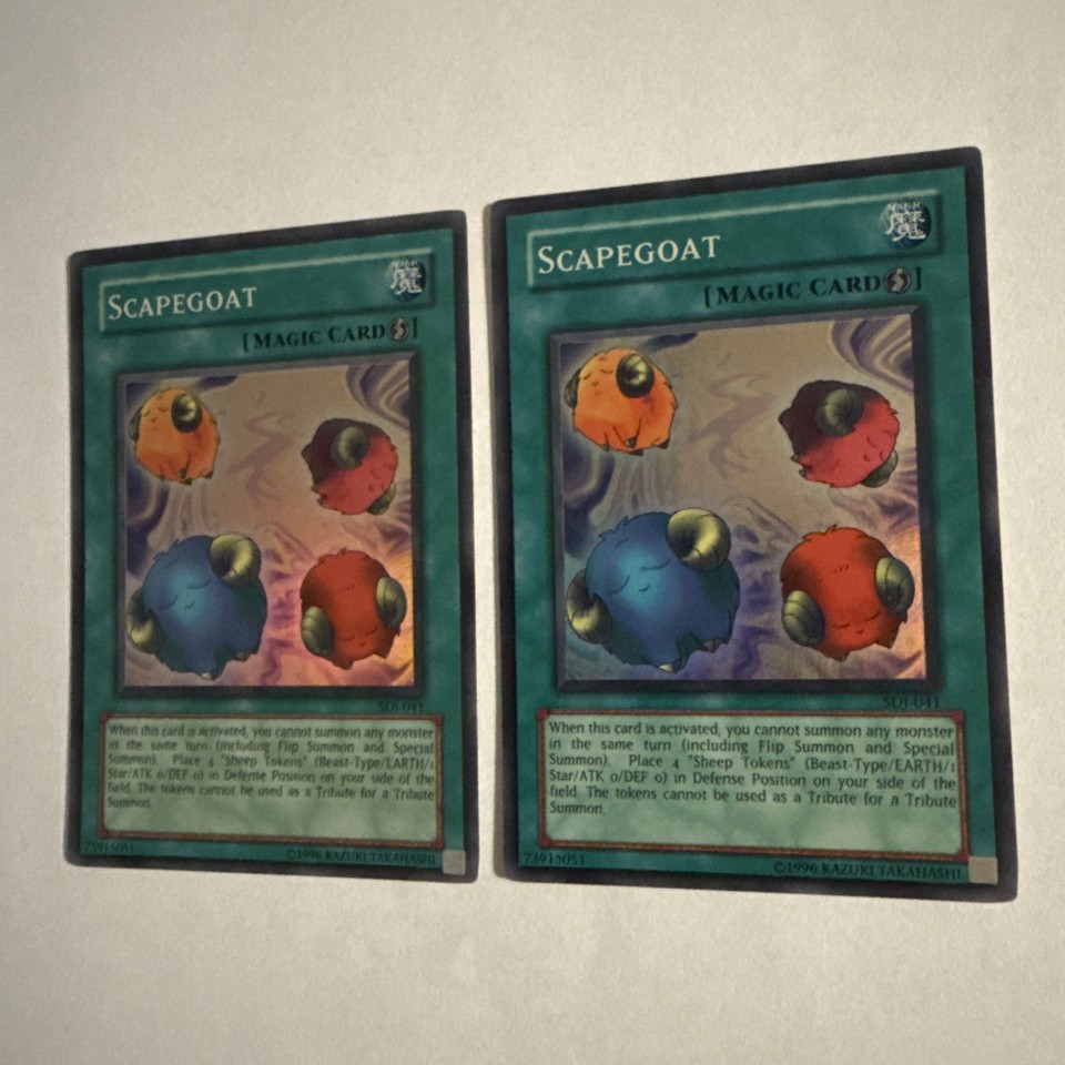 Starter Deck: Joey #SDJ-041 Scapegoat holo | eBay