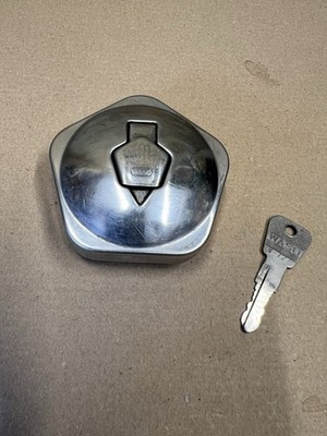 Vintage Classic Car Lockable Fuel Cap & Key “Waso” Stainless Mini ...