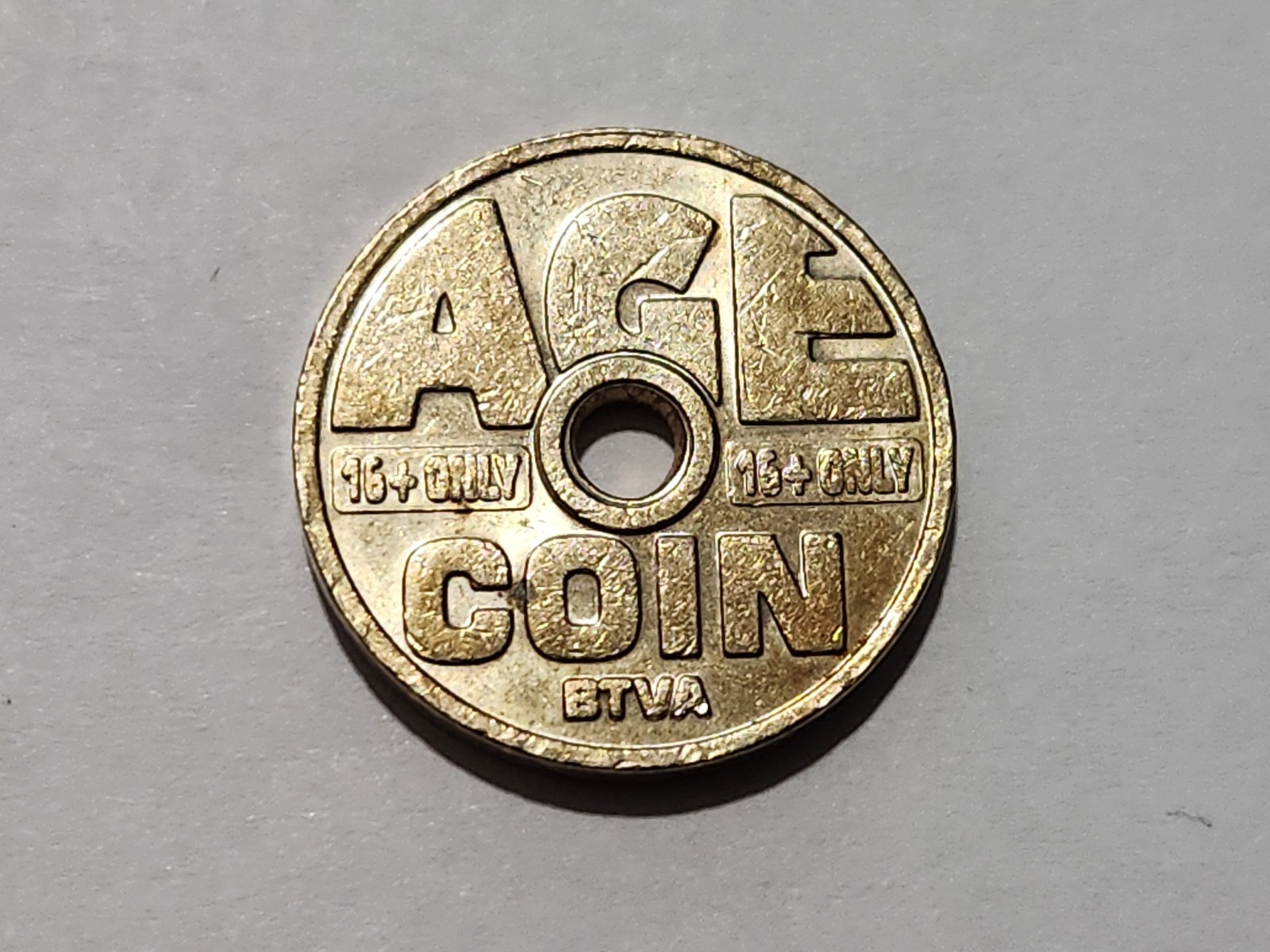 Netherlands Cigarette Vending Token, Age Coin 16+ Years Old - 2004 | eBay