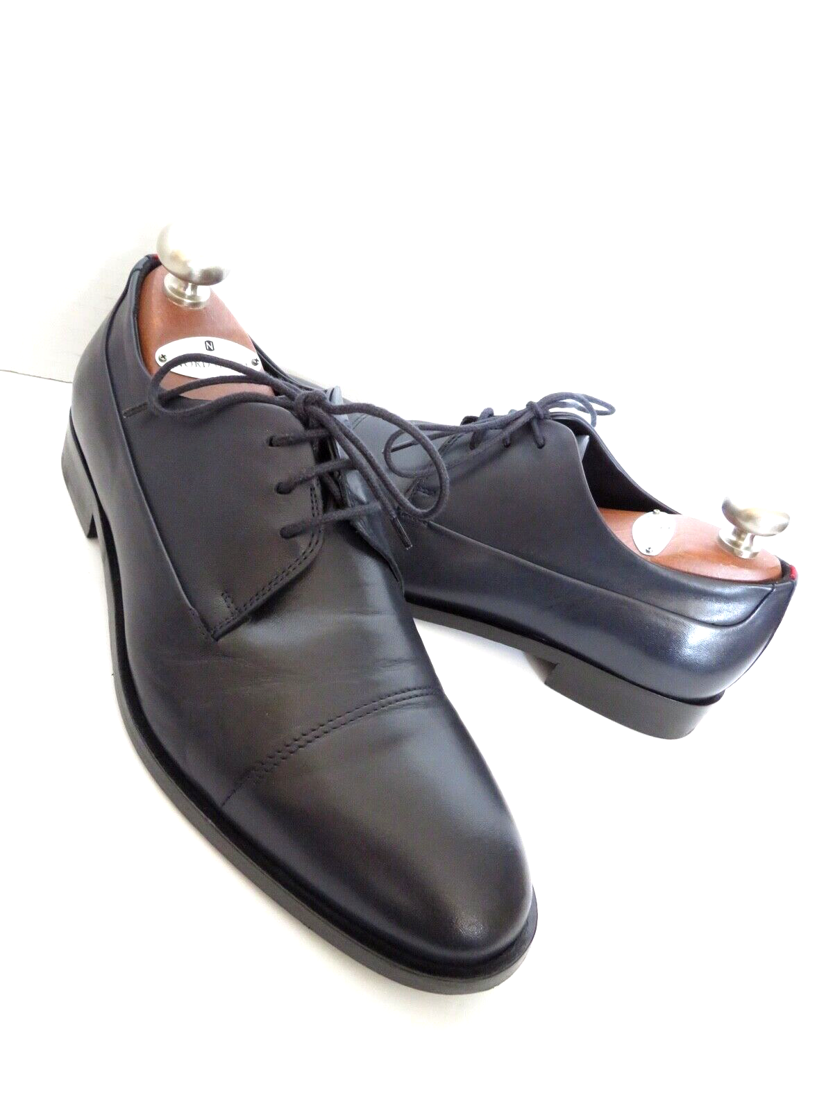 HUGO BOSS AUTH Men Shoes Oxford Navy Blue SZ 7 UK 8 US | eBay