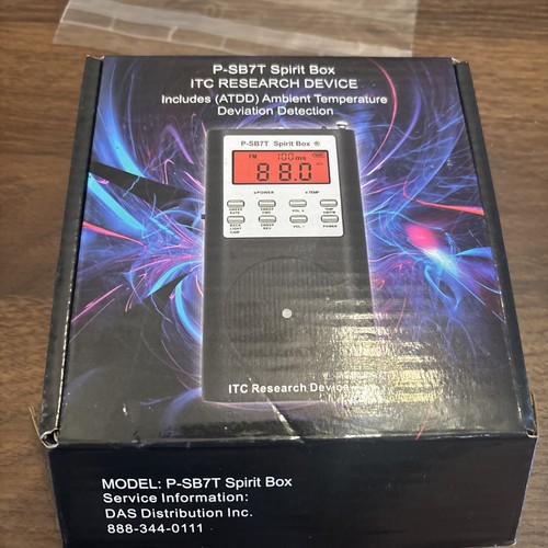 P-SB7T SPIRIT BOX ITC Research Device Paranormal GHOST HUNTING EVP Tool ...