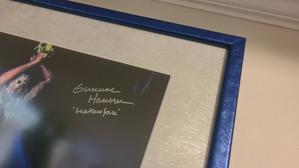 Gunnar Hansen Leatherface The Texas Chainsaw Massacre TCM Autographed ...