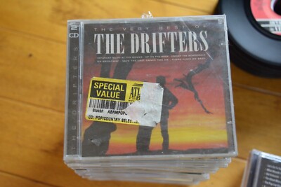 THE DRIFTERS "VERY BEST OF" CD [NEW] 2 DISC DISTRESSED PACKAGING [168 ...