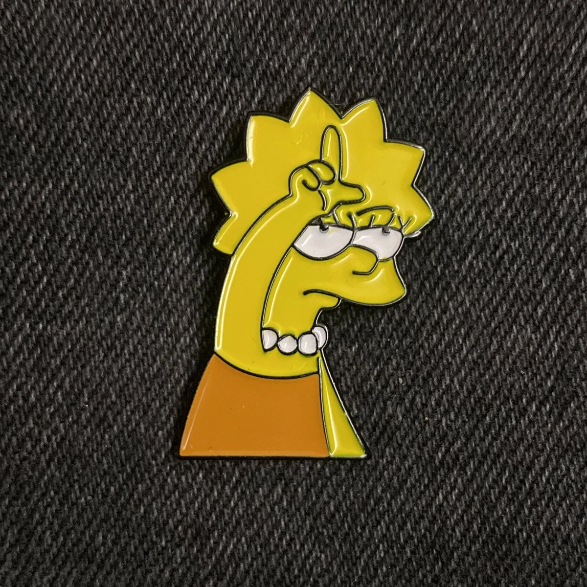 Lisa Simpson Loser Sign