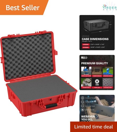 Customizable 25” Protective Storage Case - Ideal for Tactical and ...