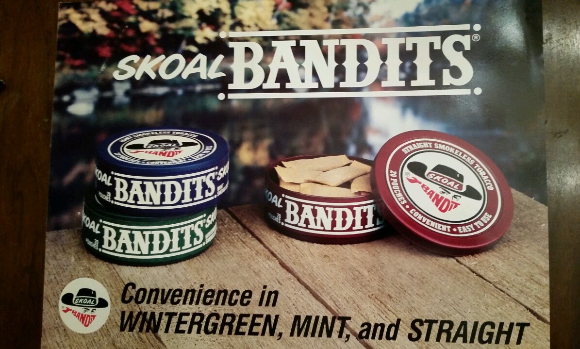 Skoal Bandits poster 21" x 15.5" | eBay