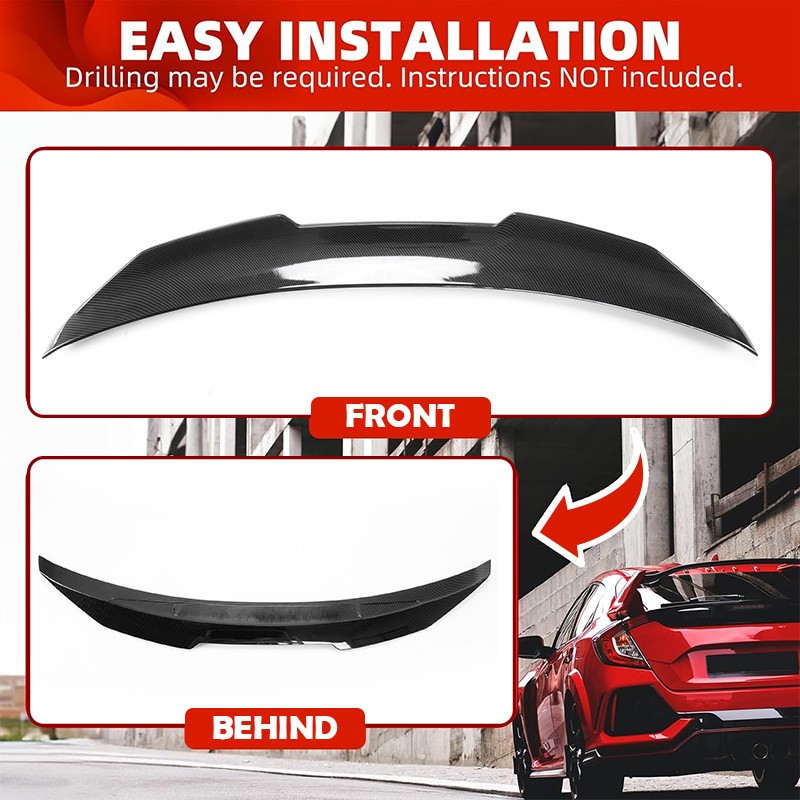 For Infiniti G35 G37 4/Door Sedan PSM Rear Trunk Spoiler Wing Lip ...
