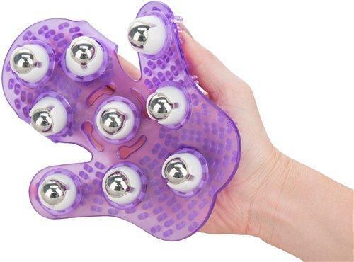 Roller Balls Massager Purple Massage Glove | eBay