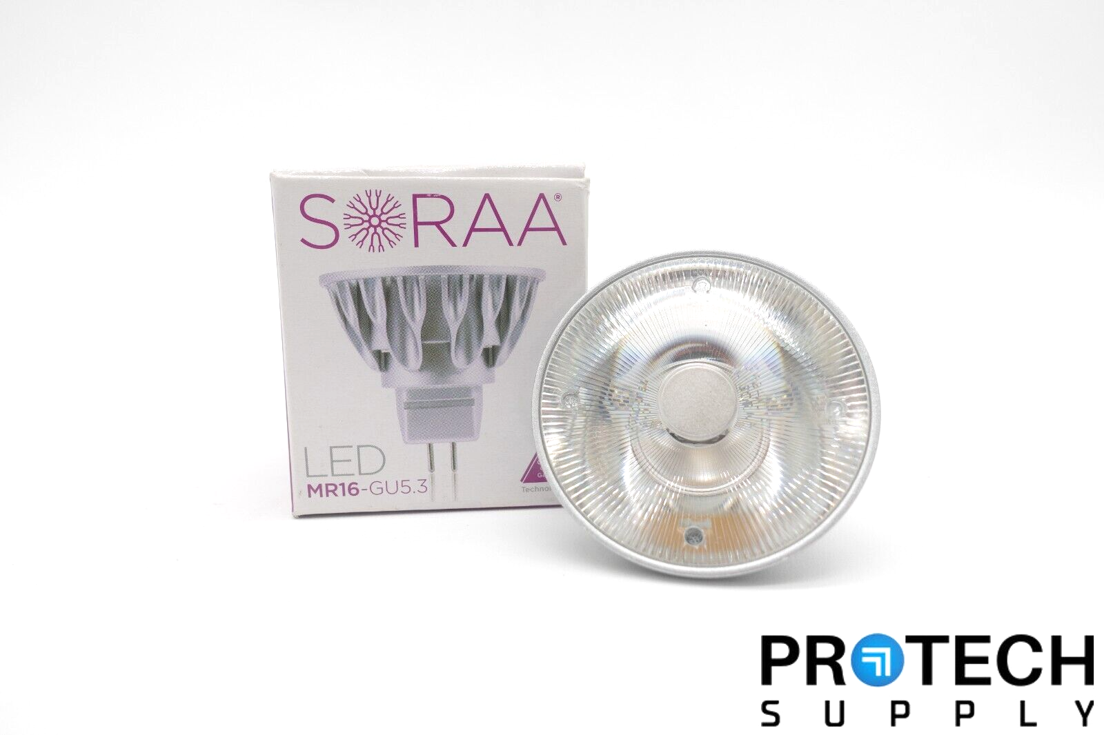 Bulbrite Sm16-07-10d-830-03 SORAA 7.5w LED Mr16 3000k Brilliant 10° for ...