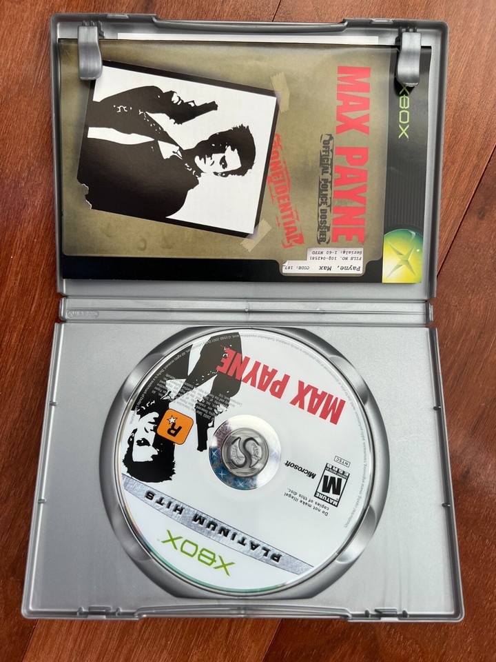 Max Payne (Microsoft Xbox, 2001) 710425290923| eBay