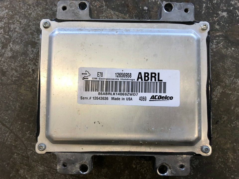 11 12 13 14 15 16 CHEVROLET CRUZE ECM ECU COMPUTOR OEM 12656958 | eBay