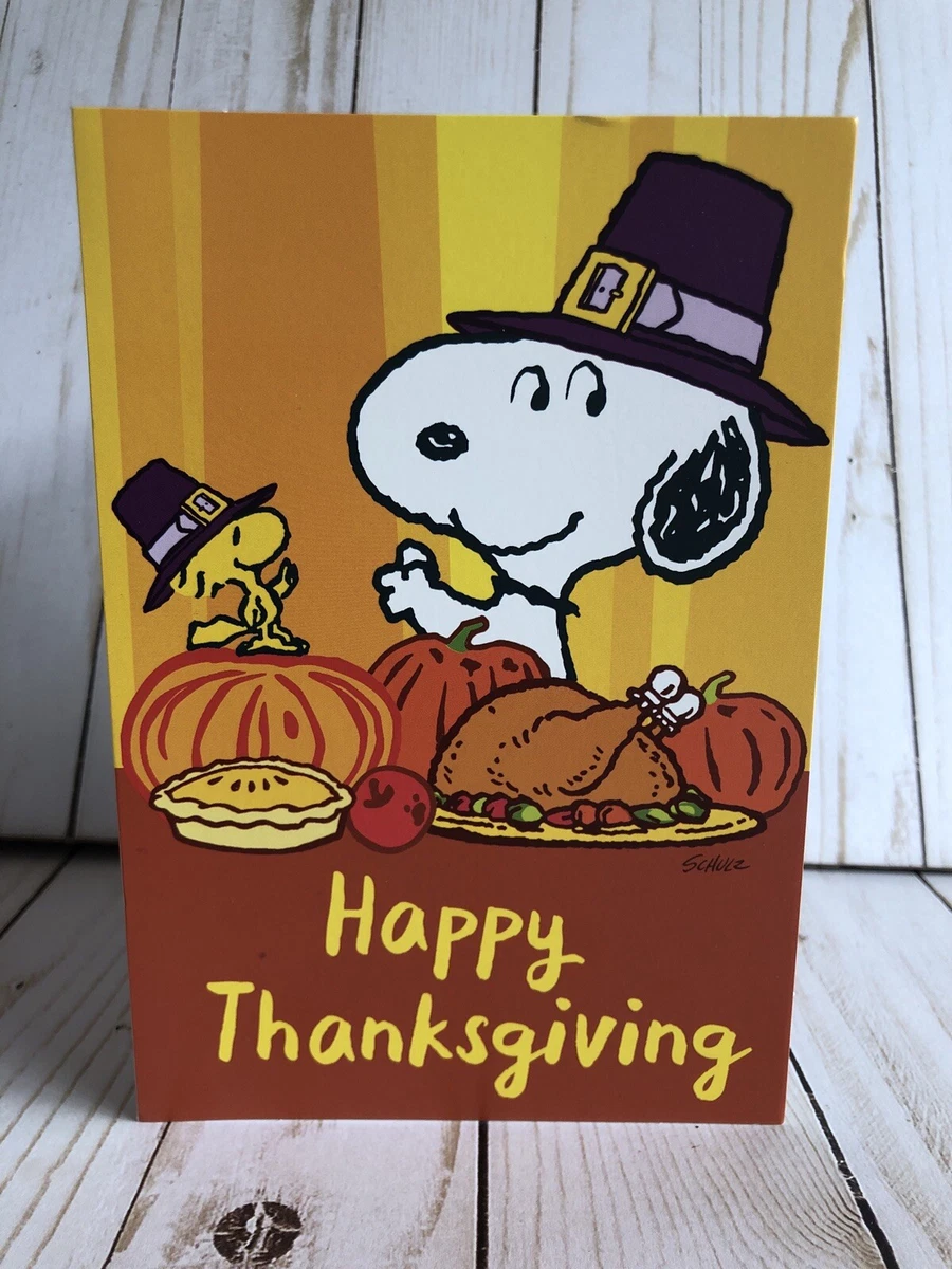 Snoopy Happy Thanksgiving