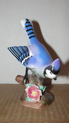 LEFTON BLUE JAY FIGURINE 135A | eBay