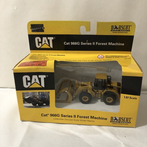 Norscot Caterpillar Cat 966G Series II Forest Machine 1/87 Diecast New ...