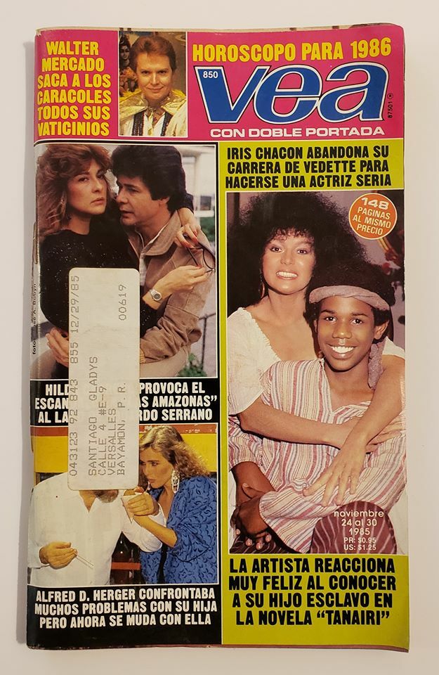 VINTAGE TV GUIDE MAGAZINE / VEA / IRIS CHACON / PUERTO RICO 1985 #61 | eBay