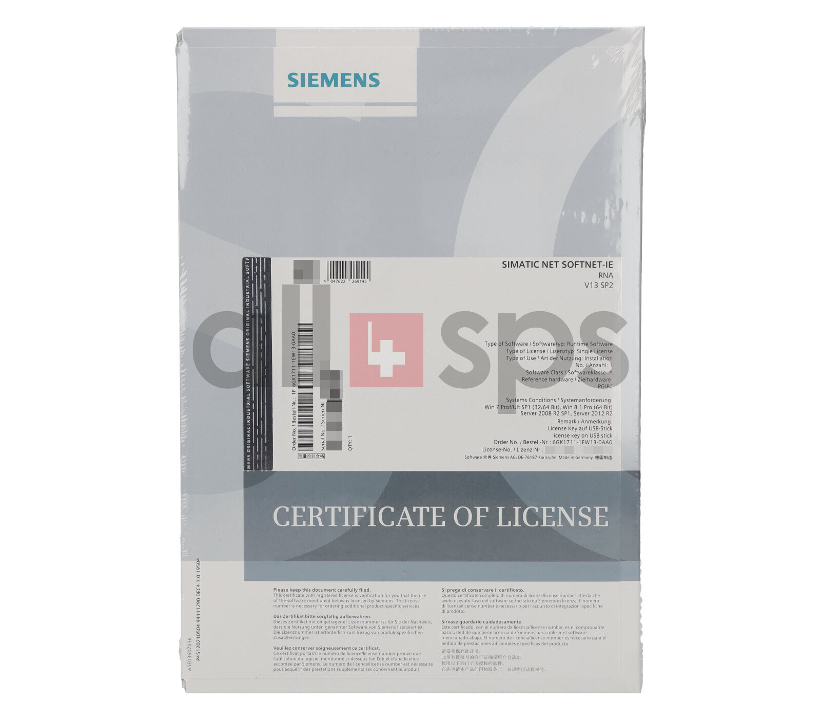 SIMATIC NET SOFTNET-IE RNA V13 - 6GK1711-1EW13-0AA0 (NS) | eBay.de