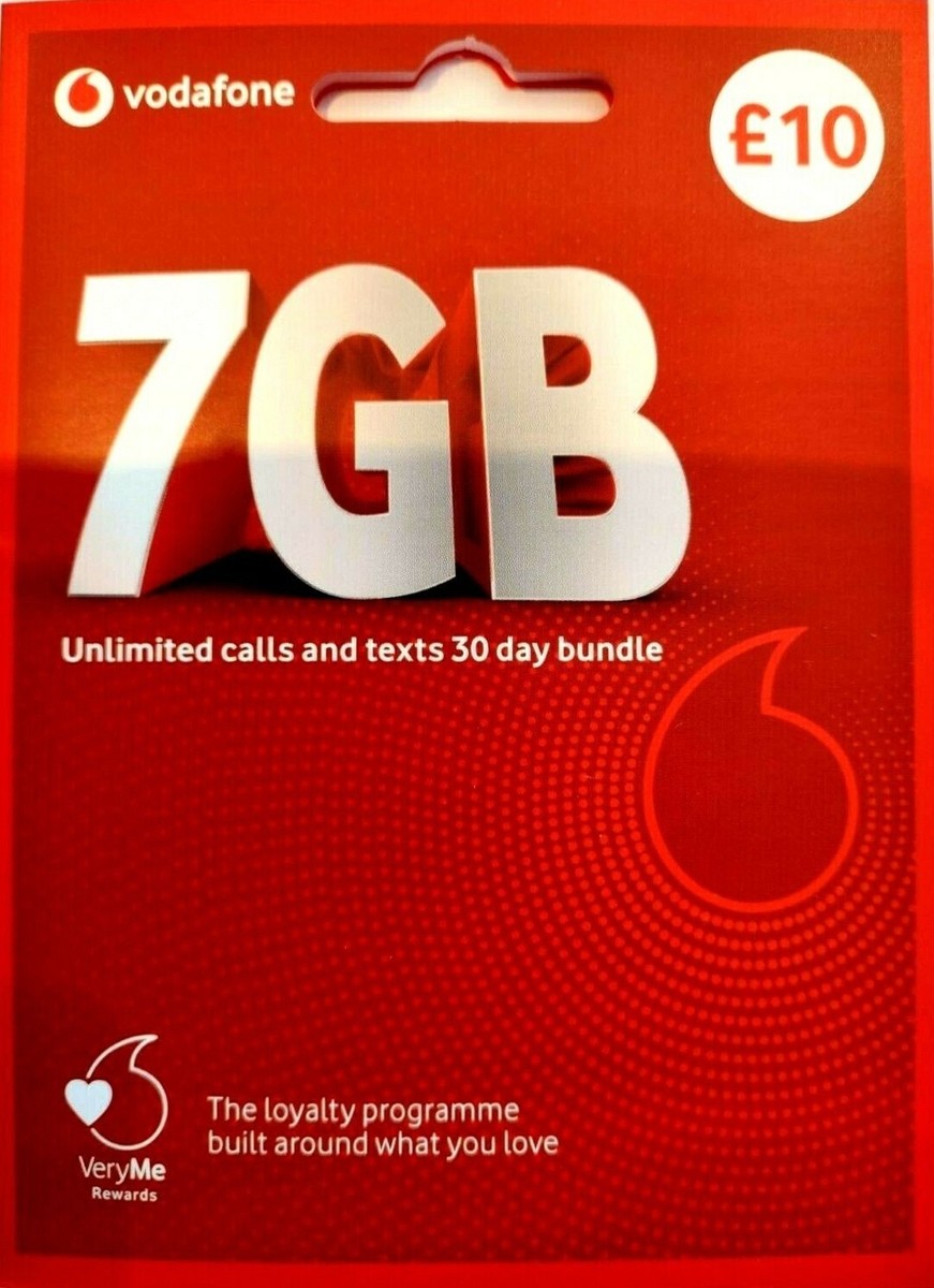 Vodafone Sim Card Logo