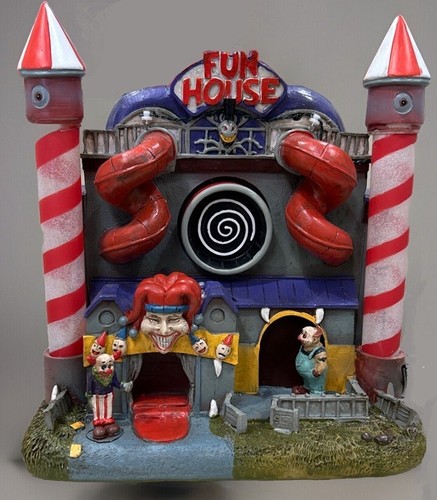 Carnival Funhouse Clown Theme Spooky Halloween Village 2024 by Pumpkin ...