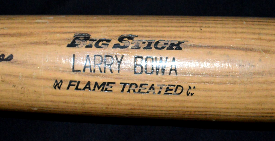 Larry Bowa 1980 Professional Model Adirondack Big Stick Game Used Bat ...