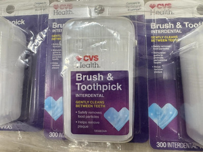 CVS Brush & Toothpick 3 Pack 900ct | eBay