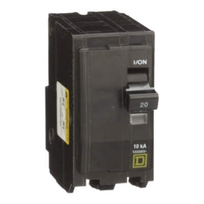QO220HID - Square D Plug-In 120/240V 20A 2 pole circuit breaker 10kA ...