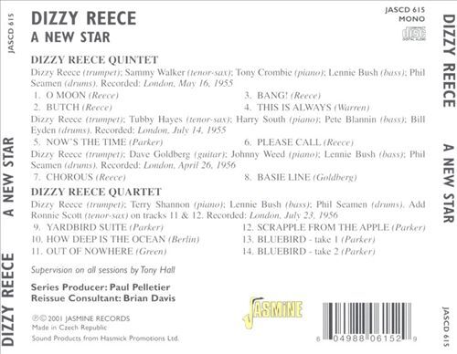 DIZZY REECE NEW STAR NEW CD 604988061529| eBay