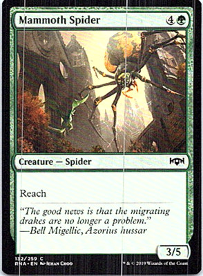 Mammoth Spider Magic The Gathering Ravnica Allegiance Light Play | eBay