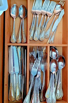 Highgate Manor Verona 65 Piece Flatware Set Johannesburg Metro